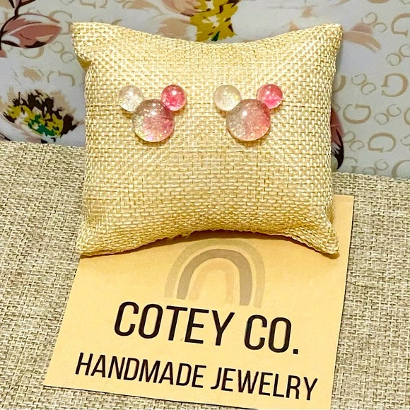 Hand Crafted | Accessories | 3 For Cotey Co Handmade Disney Mickey ...